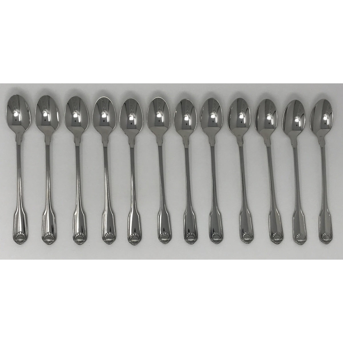 Oneida Classic Shell Set of 12 Iced Tea Spoons | EXTRA 30% OFF CODE FF30