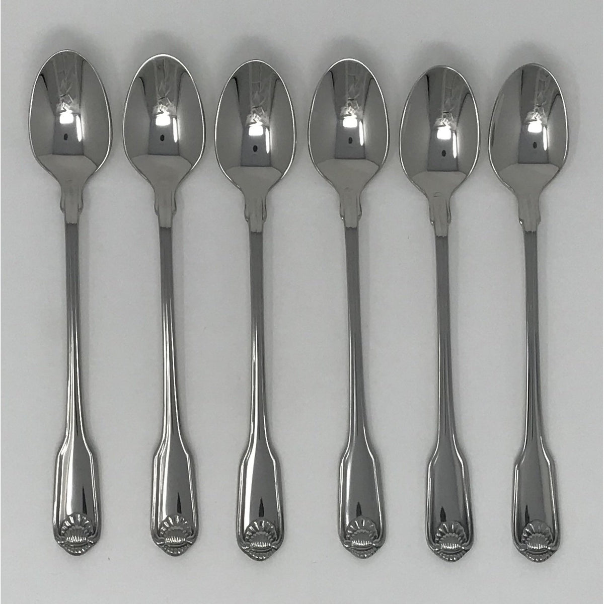 Oneida Classic Shell Set of 6 Iced Tea Spoons | EXTRA 30% OFF CODE FF30