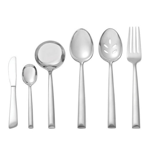 Oneida Satin Urbana 6 Piece Hostess and Serving Set Quality 18/10 ...